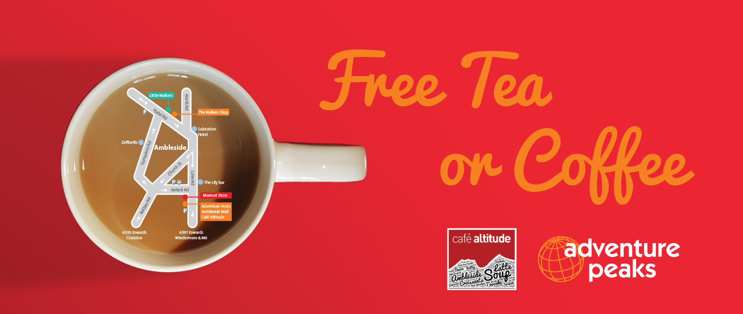 Free Tea or Coffee | Adventure Peaks