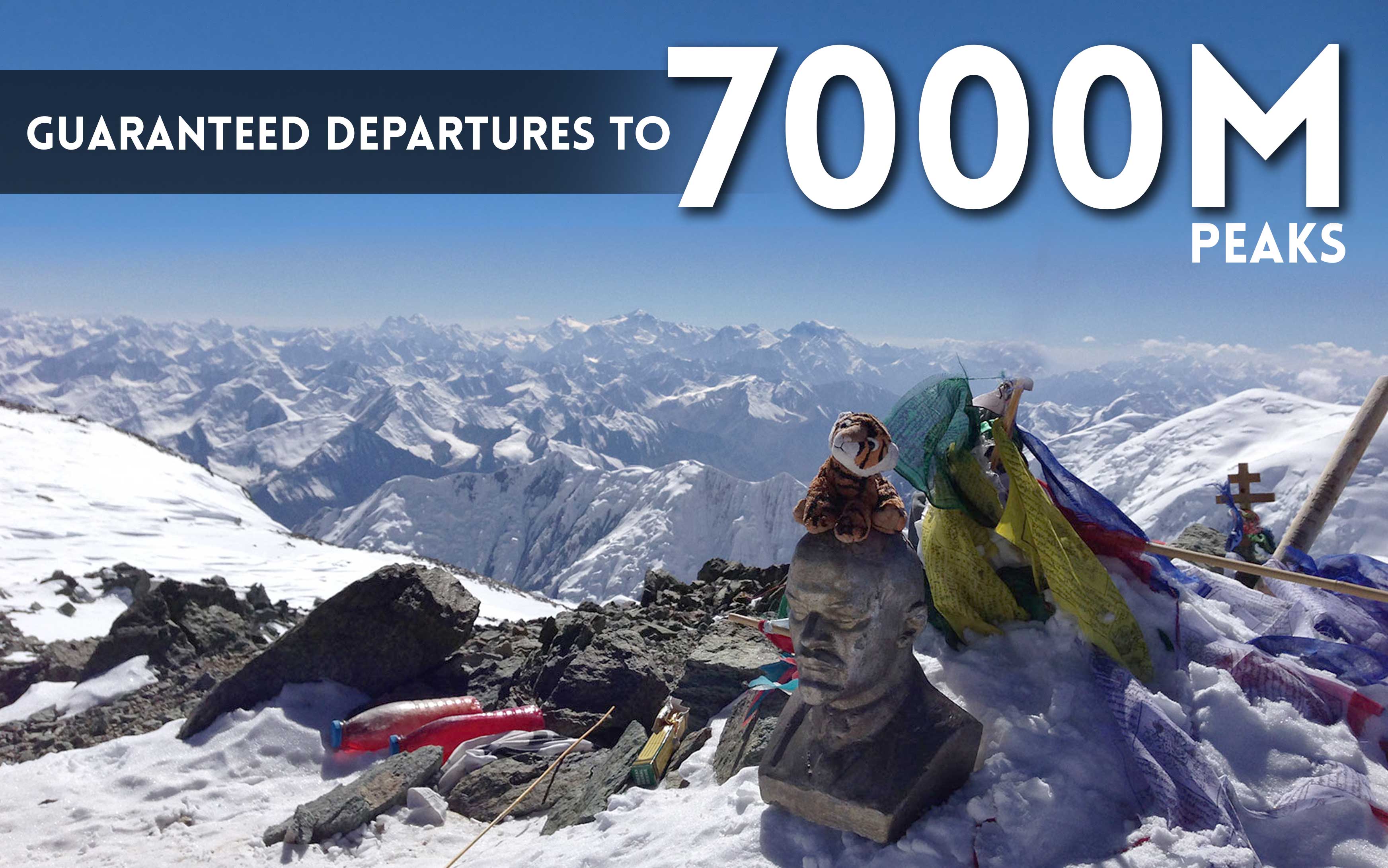 Guaranteed departures to 7000m Peaks | Adventure Peaks